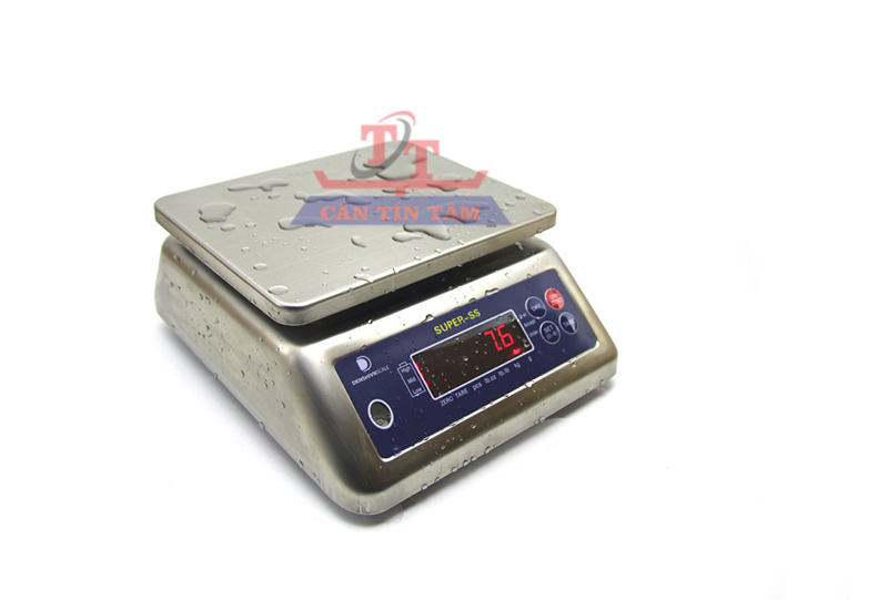 Cân thủy sản super-ss chống nước. cân thủy sản inox chống